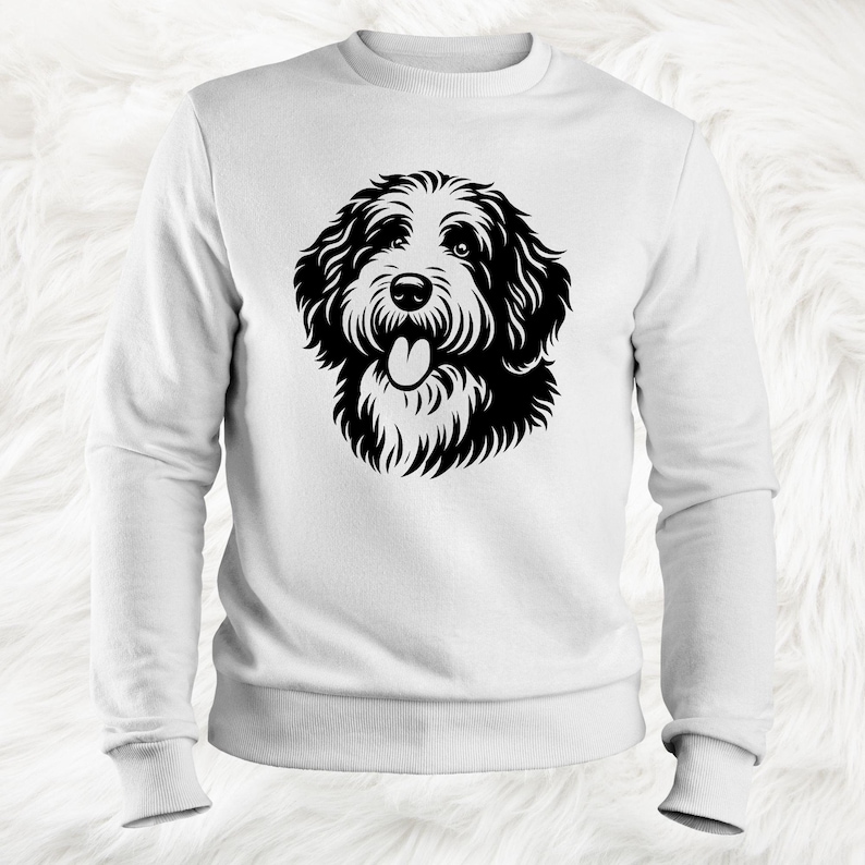 Old English Sheepdog SVG Bundle, Dog Clipart, Hand Drawn Dogs Theme ...