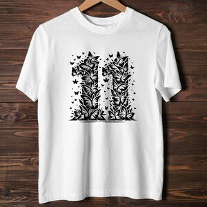 Number 11 SVG Bundle, 11th Birthday Clipart, Hand Drawn Eleven Themed ...