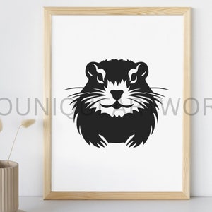 Gopher SVG Bundle, PNG, Gopher Clipart, Hand Drawn Gopher Vector ...