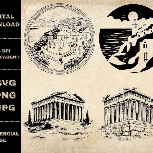 Greek Architecture - Etsy