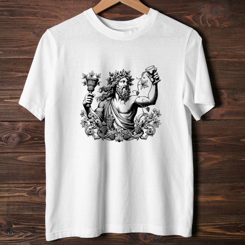 Dionysus SVG Bundle, Greek God Clipart, Hand Drawn Ancient Greek ...