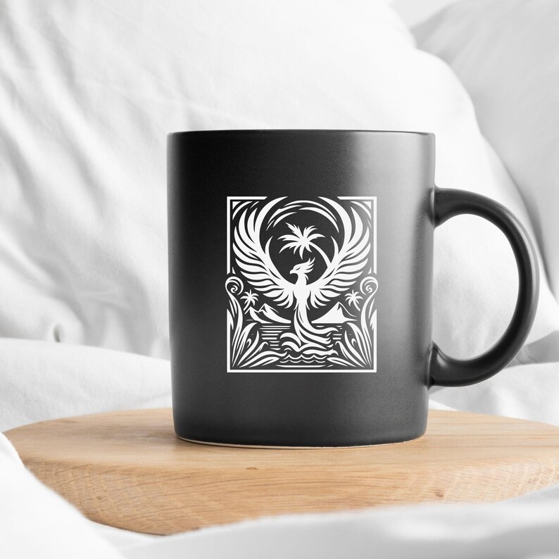 Phoenix SVG Bundle, Phoenix Clipart, Hand Drawn Rising Phoenix Theme ...