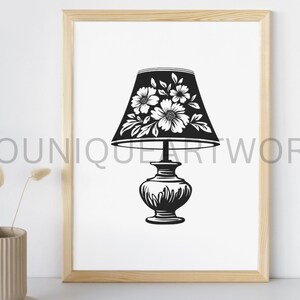 Lamp SVG Bundle, PNG, Lantern Clipart, Hand Drawn Lamps Vector ...