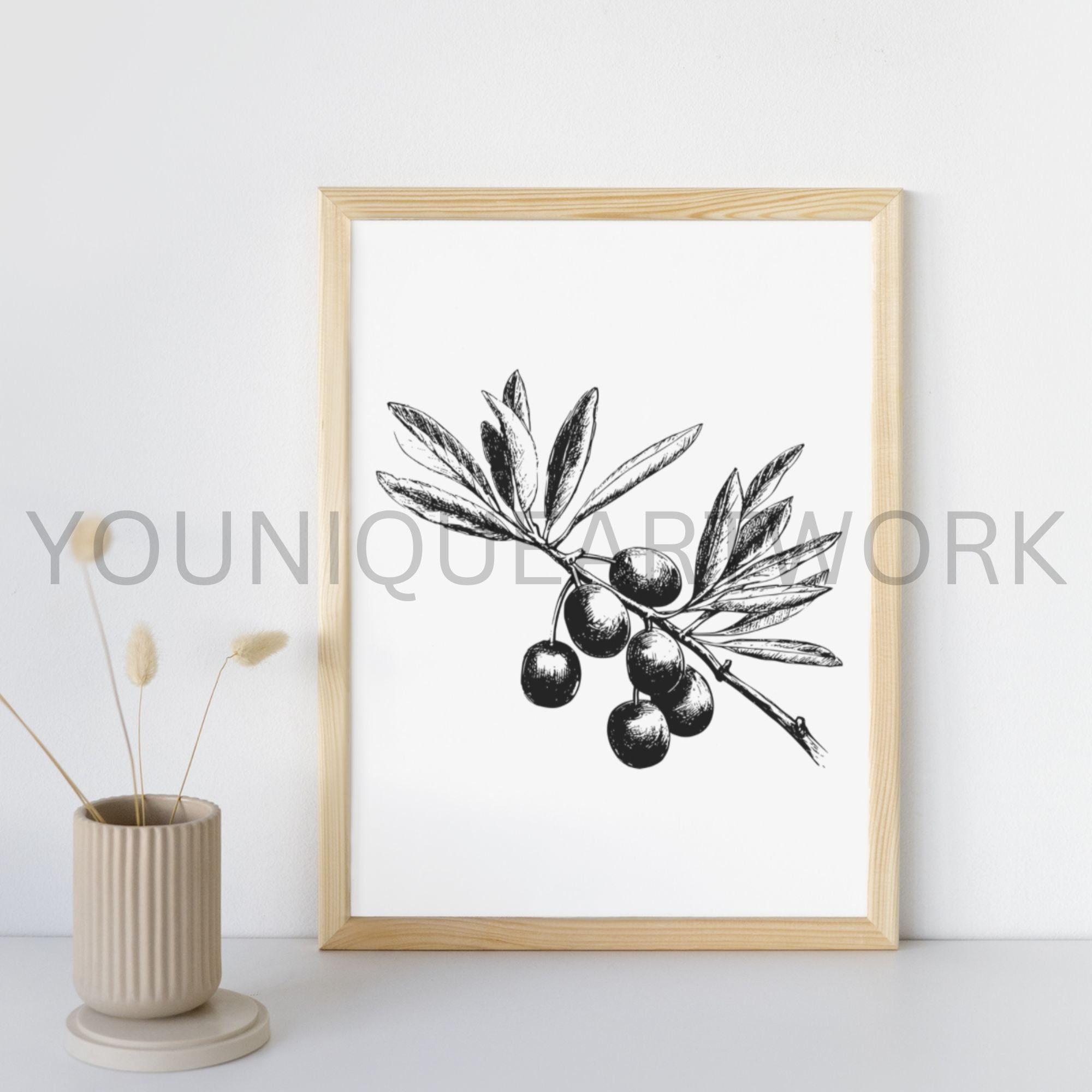 Olive SVG Bundle PNG Olive Branch and Tree Clipart Hand - Etsy