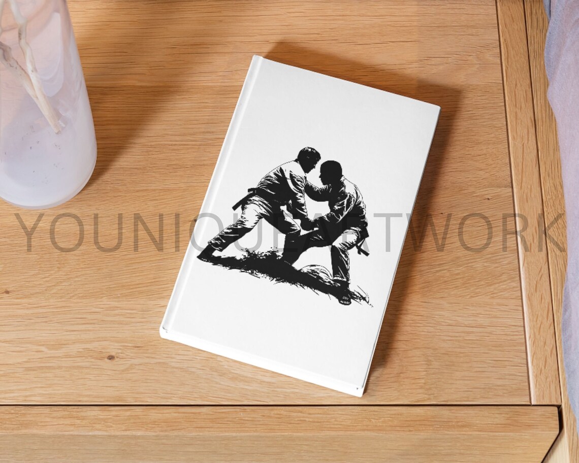 Jiu Jitsu SVG Bundle, PNG, Martial Arts Clipart, Hand Drawn Jiu Jitsu ...