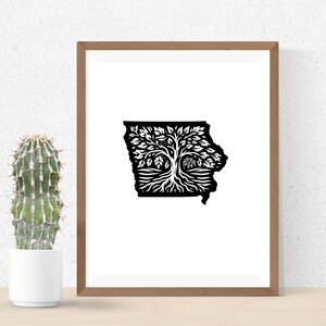 Iowa State SVG Bundle, Iowa Clipart, Iowa Flower, Goldfinch Bird, Bur ...