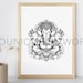 Ganesha SVG Bundle, PNG, Ganesha Clipart, Hand Drawn Ganpati Vector ...
