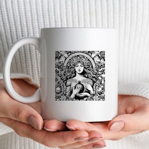 Persephone SVG Bundle, Greek Goddess Clipart, Hand Drawn Greek ...