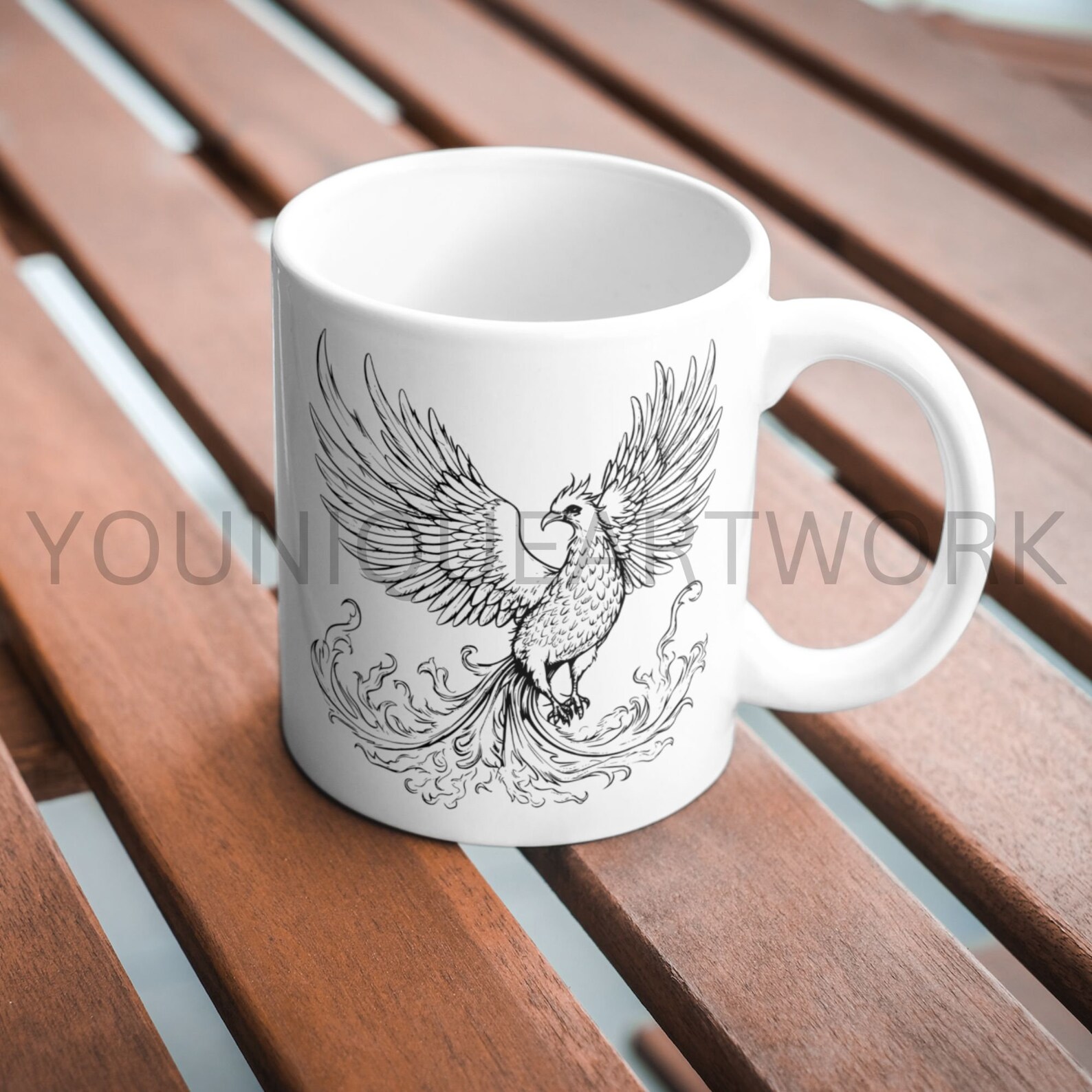 Phoenix SVG Bundle, PNG, Phoenix Clipart, Hand Drawn Phoenix Vector ...