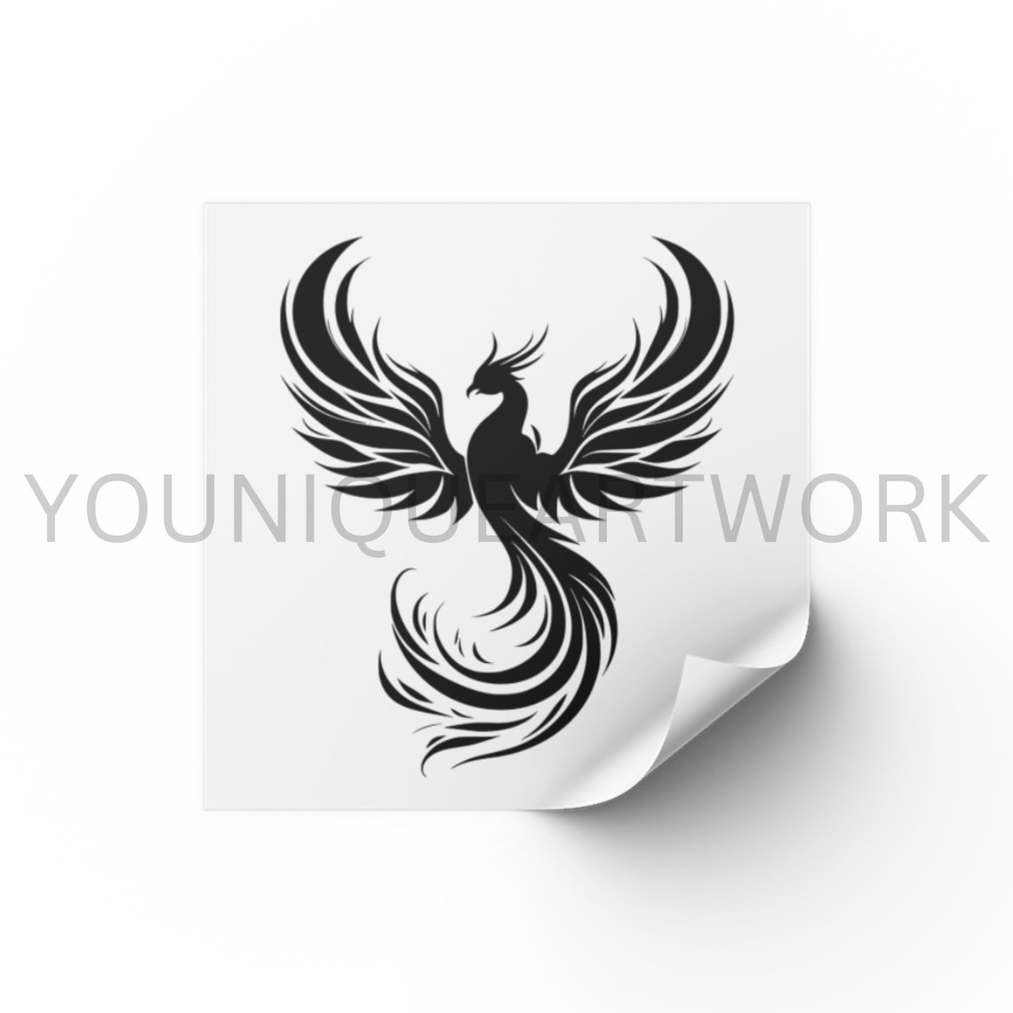 Phoenix SVG Bundle PNG Phoenix Clipart Hand Drawn Phoenix - Etsy