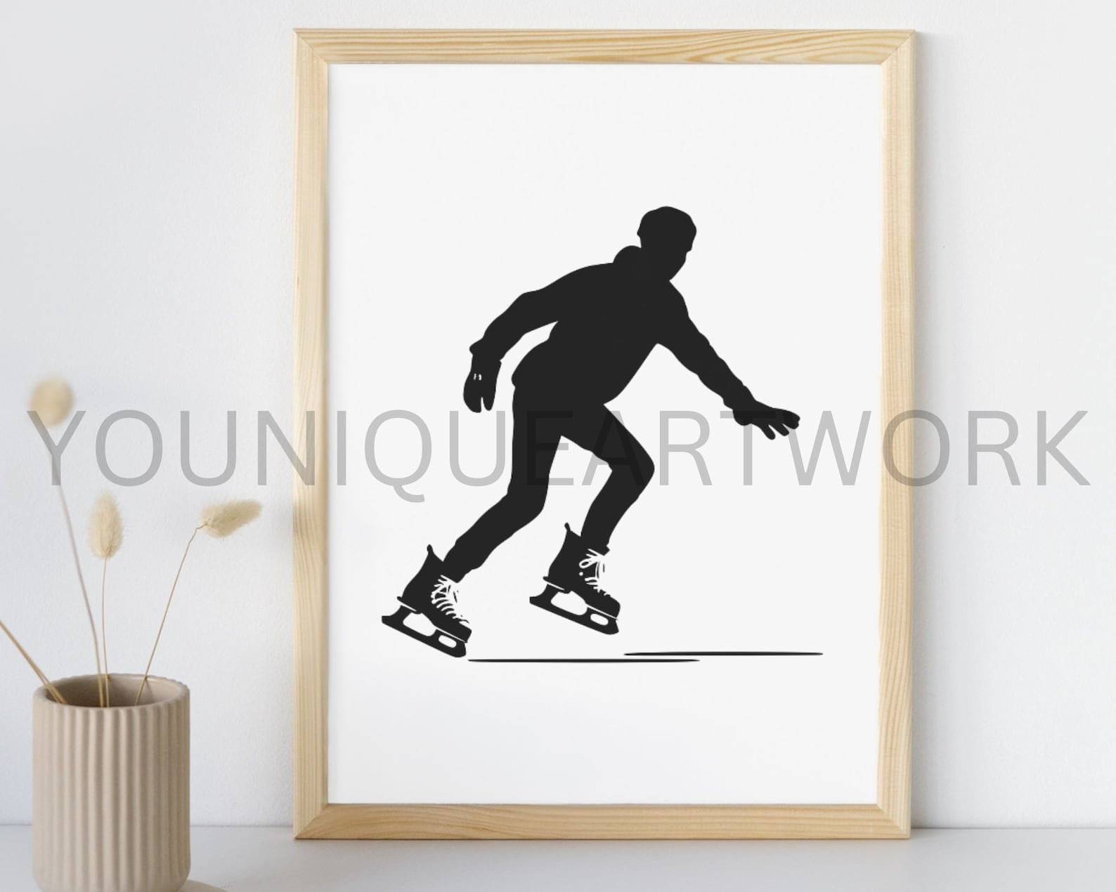 Ice Skating SVG Bundle PNG Ice Skates Clipart Hand Drawn - Etsy