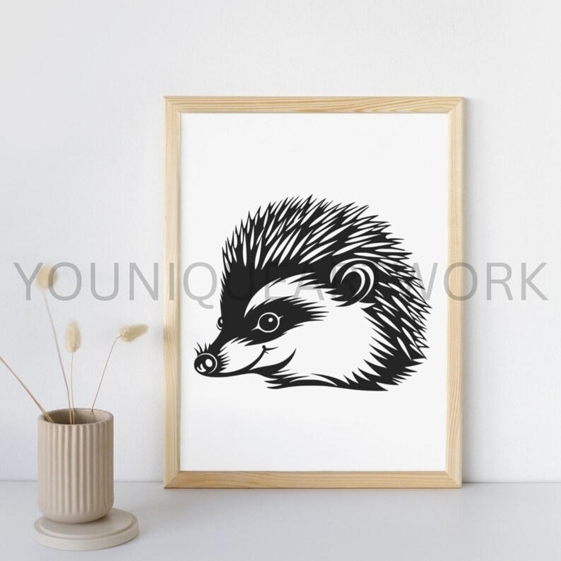 Hedgehog SVG Bundle PNG Hedgehog Clipart Hand Drawn - Etsy