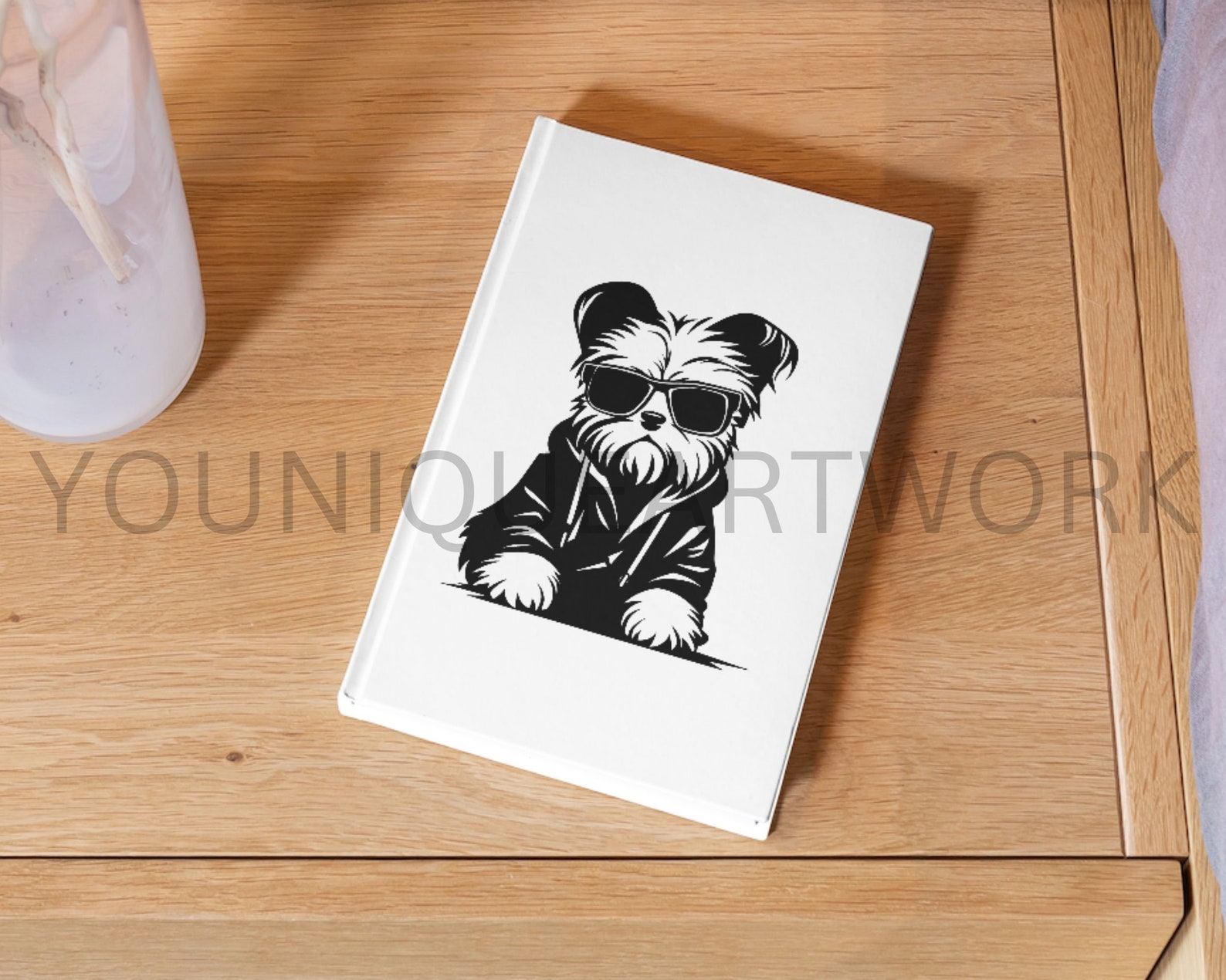 Yorkshire Terrier SVG Bundle, PNG, Cool Yorkie Clipart, Hand Drawn ...
