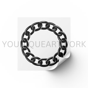 Chain SVG Bundle, PNG, Chain Clipart, Hand Drawn Chain Vector ...