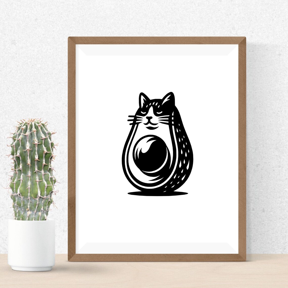 Avocado SVG Bundle, Avocado Clipart, Hand Drawn Avocado Theme Vector ...