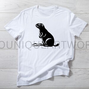 Prairie Dog SVG Bundle, PNG, Cute Animal Clipart, Hand Drawn Rodent ...