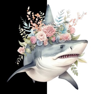 Cute Shark Clipart, Sharks PNG Files for Sublimation, Shark Clip Art ...