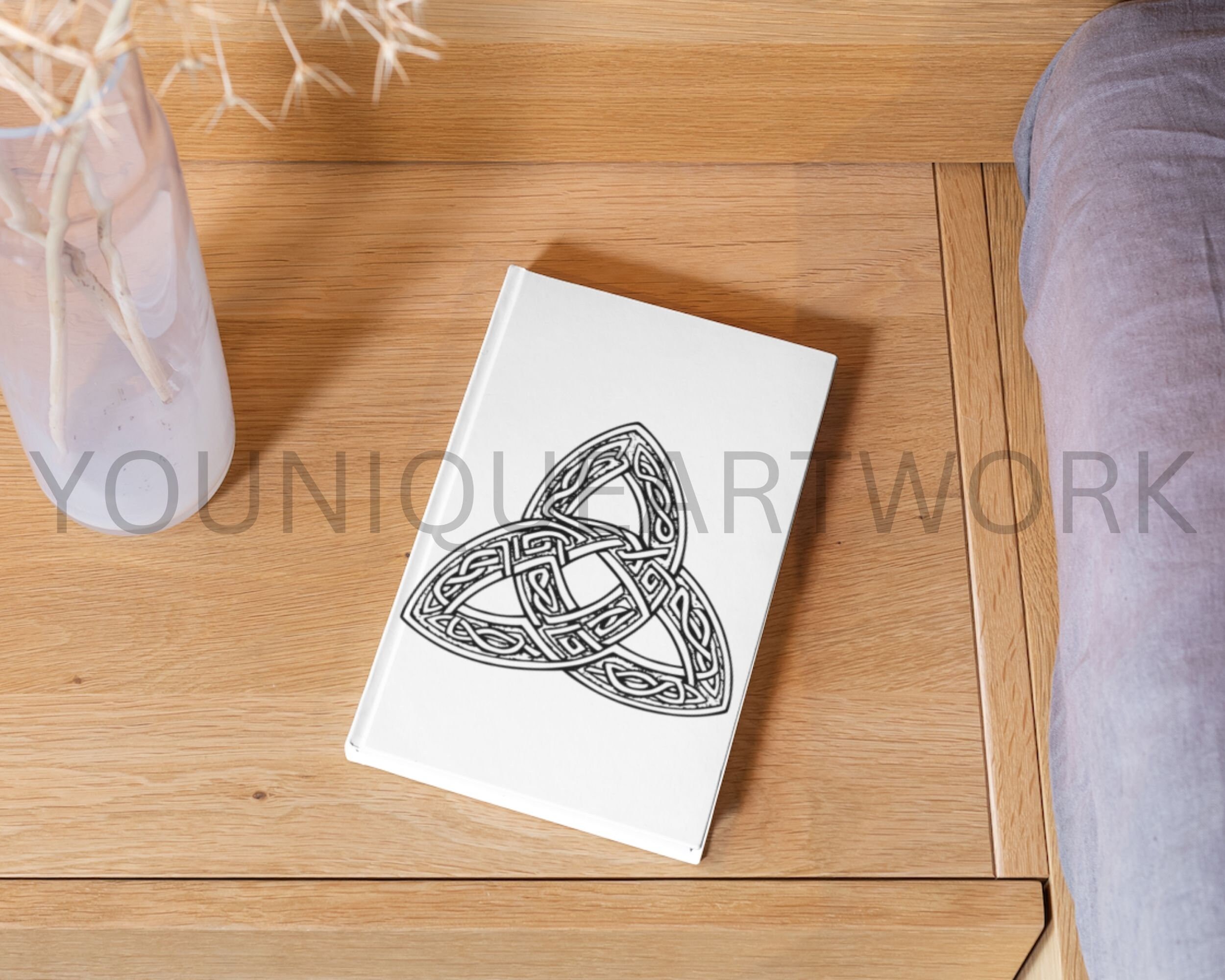 Trinity Knot SVG Bundle, PNG, Celtic Knot Clipart, Hand Drawn Triquetra ...