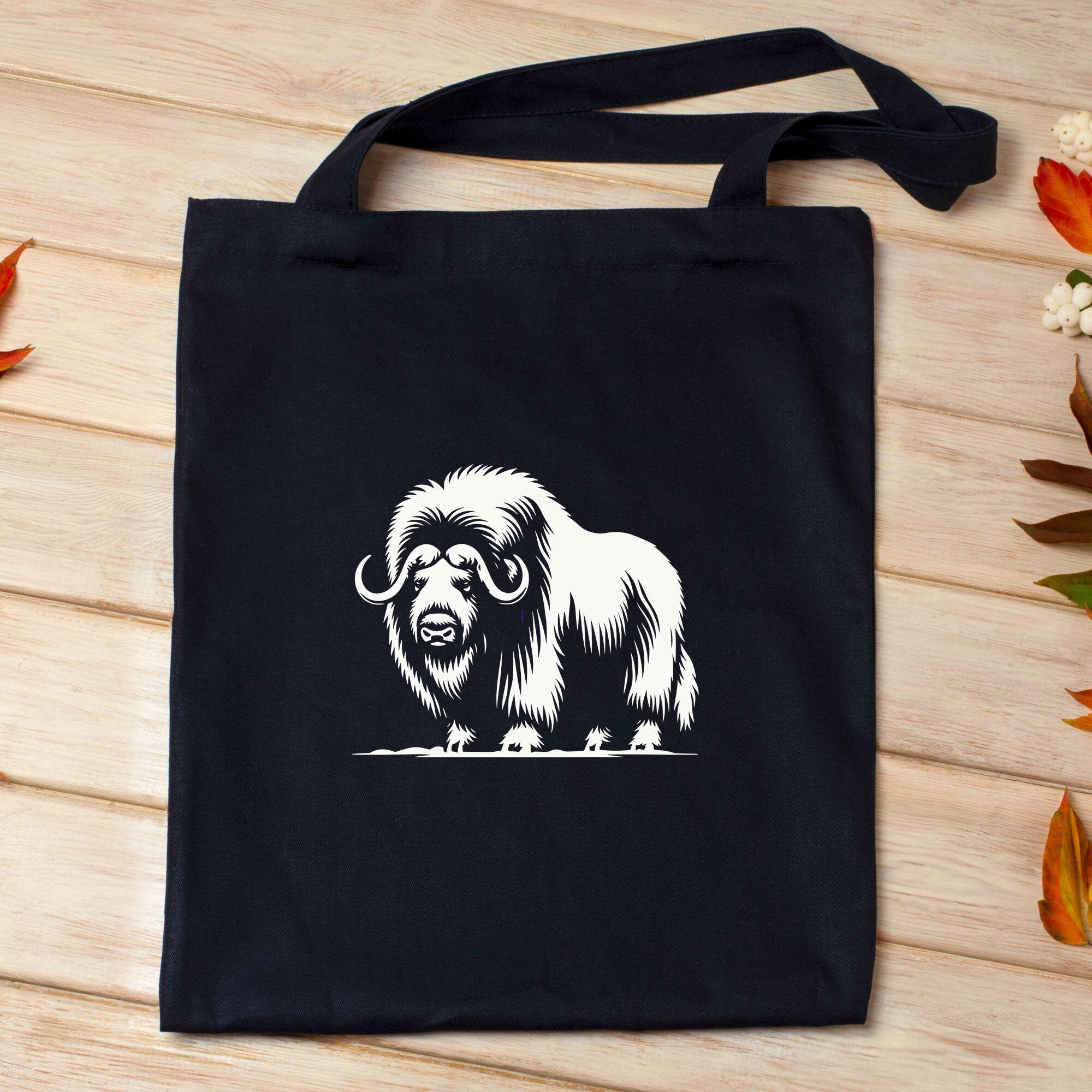 Musk Ox SVG Bundle, Ox Clipart, Hand Drawn Wild Animal Theme Vector ...