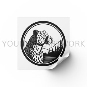 Cheetah SVG Bundle, PNG, Wild Animal Clipart, Hand Drawn Cheetah Vector ...