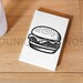Hamburger SVG Bundle, PNG, Fast Food Clipart, Hand Drawn Hamburger ...