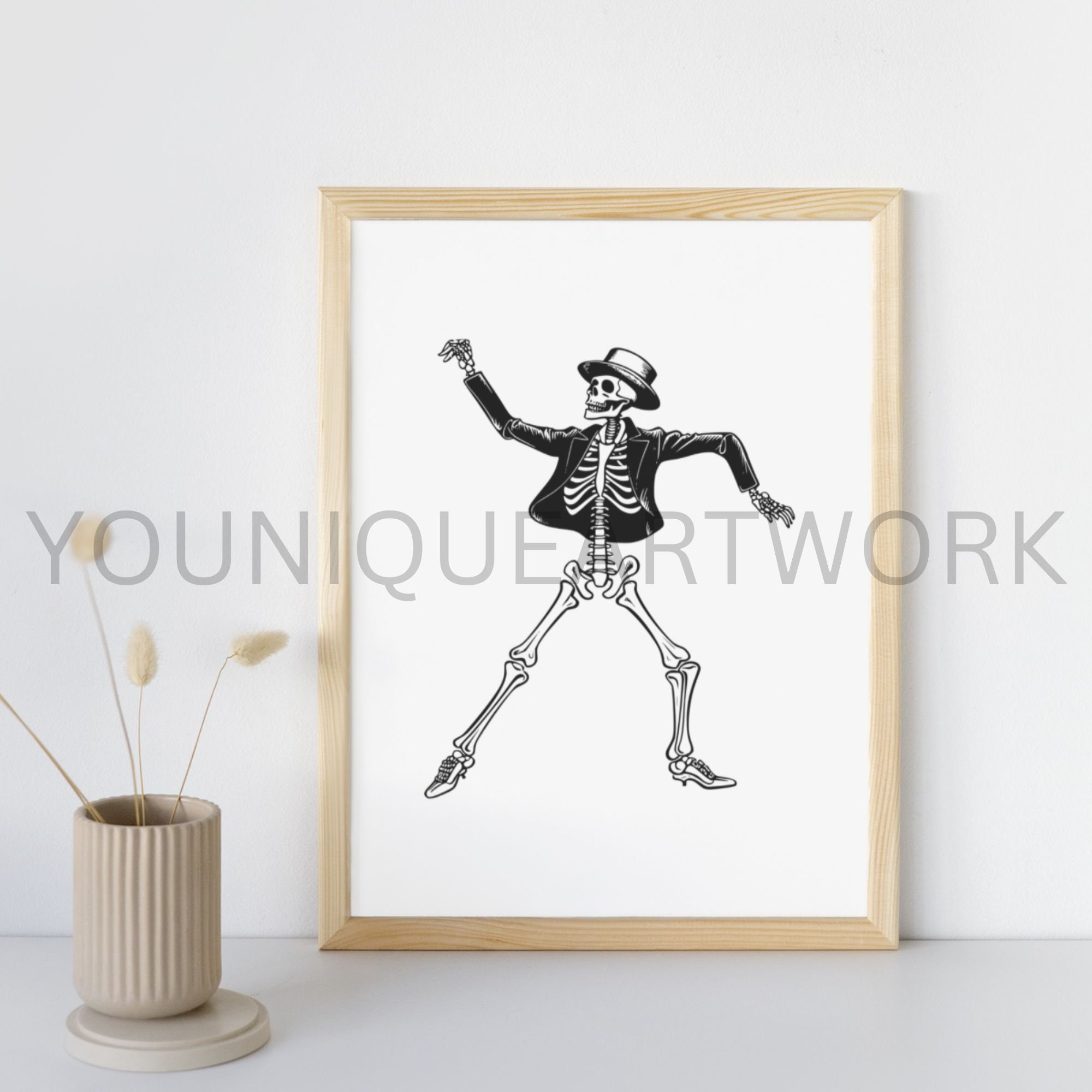 Dancing Skeleton SVG Bundle PNG Funny Skeleton Clipart Hand - Etsy ...