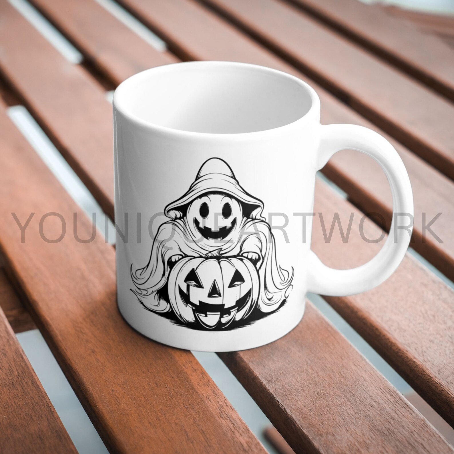 Ghost SVG Bundle, PNG, Clipart Halloween, fantômes dessinés à la main ...