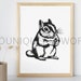 Chipmunk SVG Bundle, PNG, Cute Chipmunk Clipart, Hand Drawn Chipmunk ...