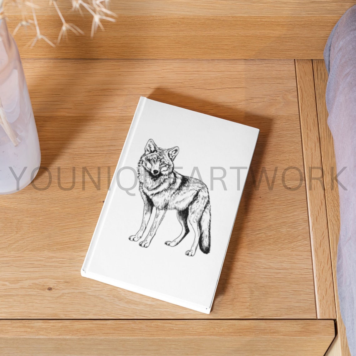 Coyote SVG Bundle, PNG, Coyote Clipart, Hand Drawn Coyotes Vector ...
