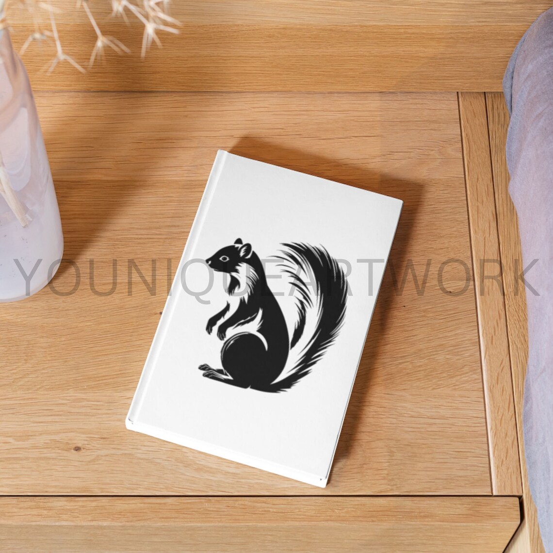 Skunk SVG Bundle, PNG, Skunk Clipart, Hand Drawn Skunks Vector ...