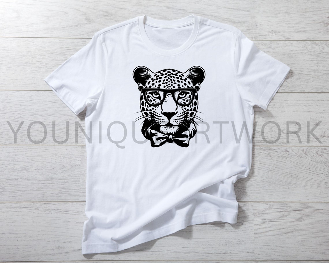 Leopard SVG Bundle PNG Leopard Clipart Hand Drawn Leopard - Etsy