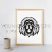 Leonberger SVG Bundle, PNG, Dogs Clipart, Hand Drawn Dog Vector ...