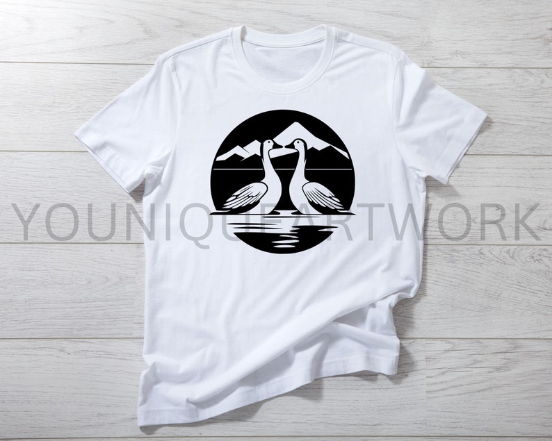 Goose SVG Bundle PNG Goose Clipart Hand Drawn Goose Vector - Etsy