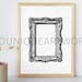 Antique Frame SVG Bundle, PNG, Decorative Frame Clipart, Hand Drawn ...