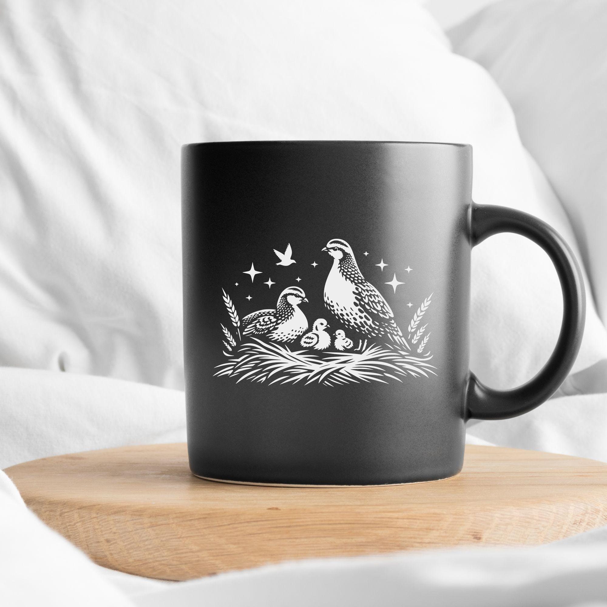 Quail SVG Bundle, Quail Scene Clipart, Hand Drawn Quail Bird Theme ...