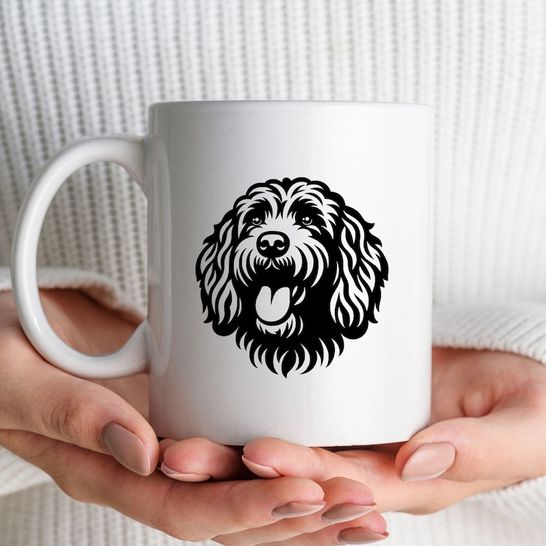 Labradoodle SVG Bundle, Labradoodle Clipart, Hand Drawn Dog Theme ...