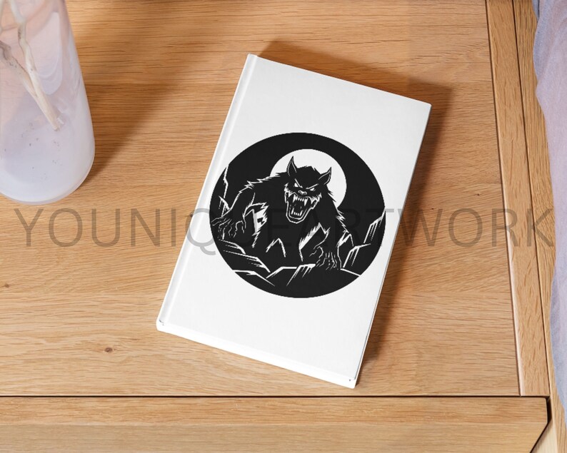 Werewolf SVG Bundle PNG Werewolf Clipart Hand Drawn - Etsy
