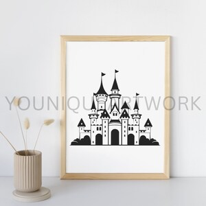 Castle SVG Bundle, PNG, Castle Clipart, Hand Drawn Castle Vector ...