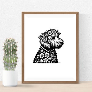 Labradoodle SVG Bundle, Labradoodle Clipart, Hand Drawn Dog Theme ...