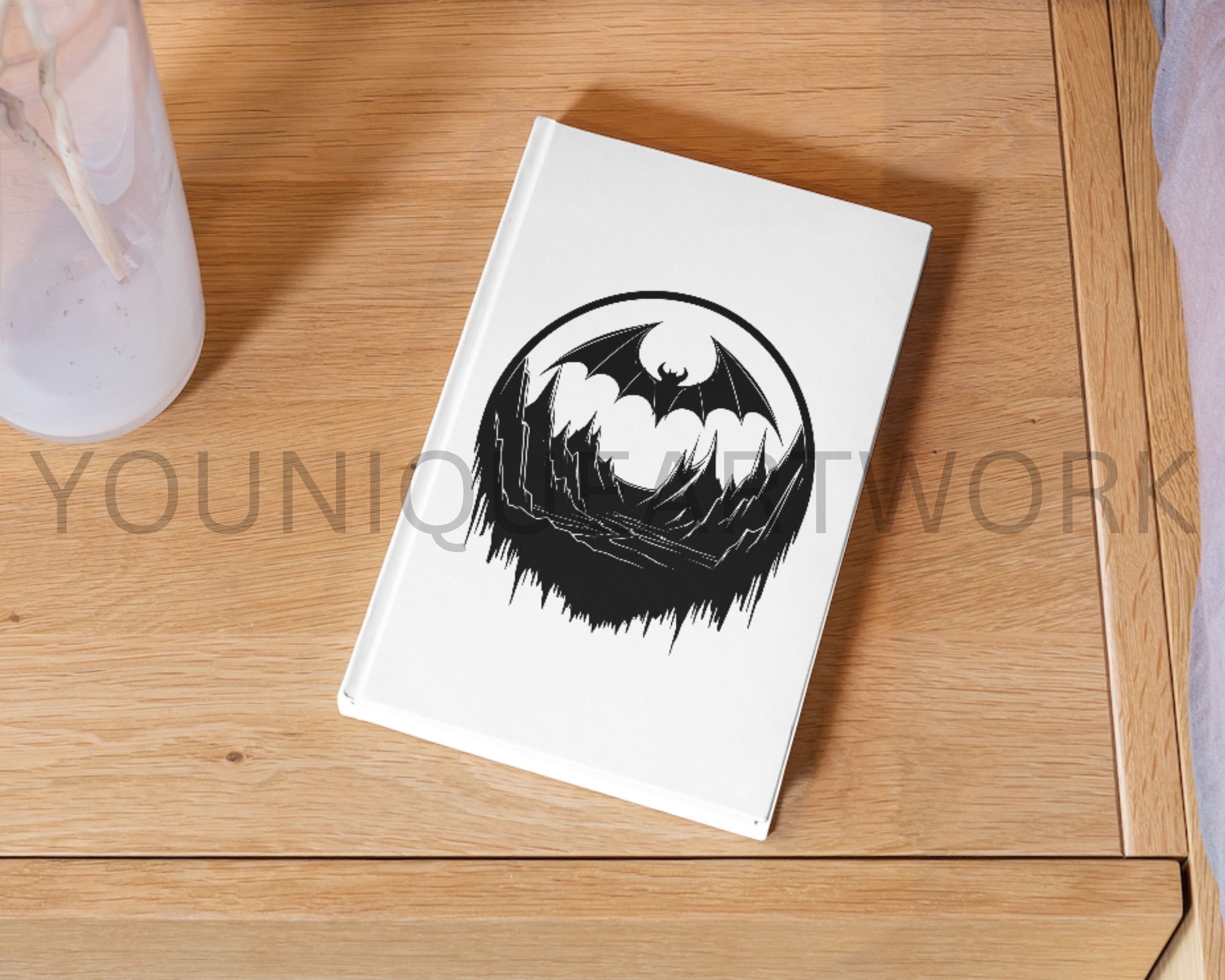Bat SVG Bundle, PNG, Halloween Bats Clipart, Hand Drawn Bat Vector ...