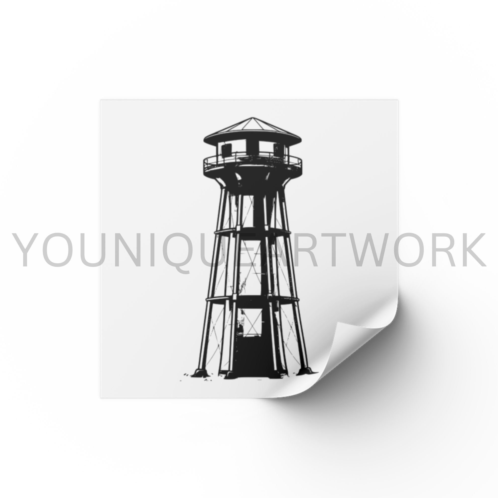 Water Tower SVG Bundle, PNG, Water Tower Clipart, Hand Drawn Water ...
