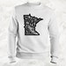 Minnesota SVG Bundle, MN State Clipart, Hand Drawn Lakes Pine Trees ...