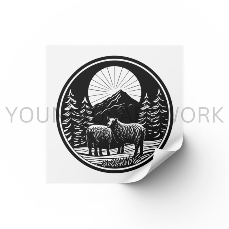 Sheep SVG Bundle PNG Sheep Clipart Hand Drawn Farm Animal - Etsy