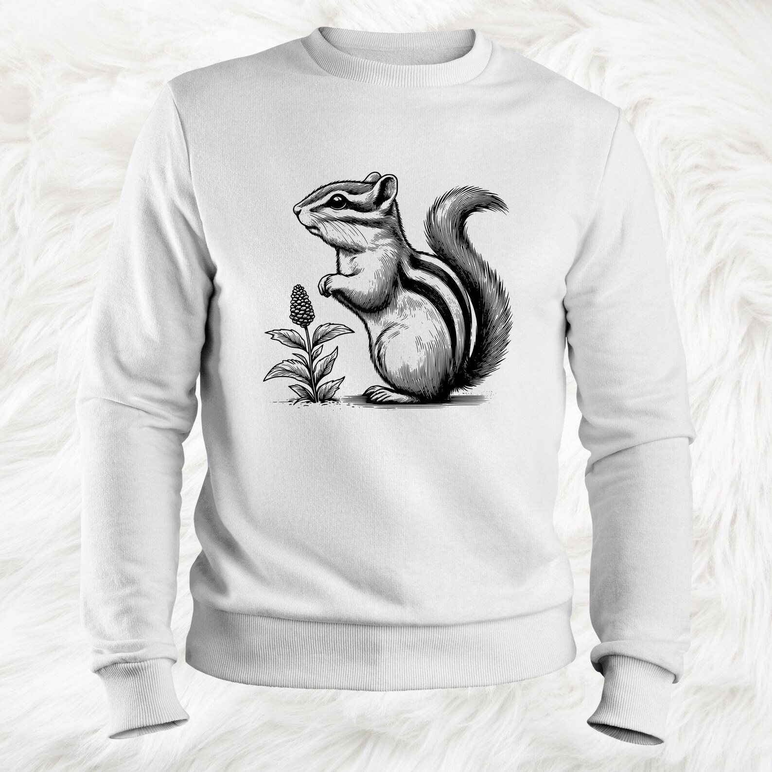 Chipmunk SVG Bundle, Chipmunk Clipart, Hand Drawn Rodent Lover Theme ...