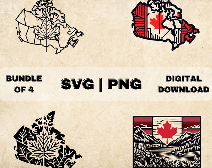 Canada Maple Leaf SVG, Canada Svg, Canadian Svg, Canada Clipart, Canada ...