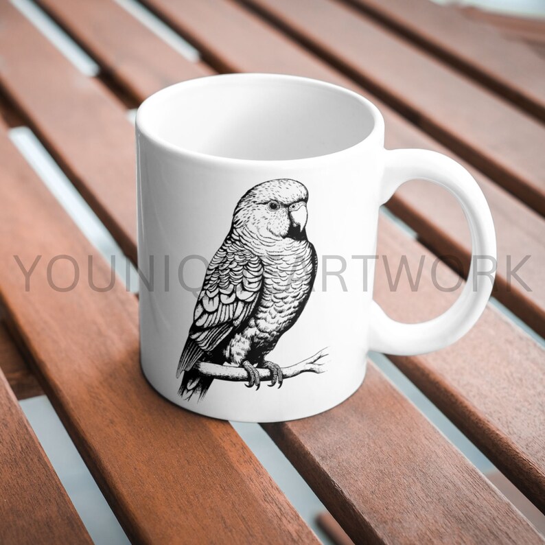 Parakeet SVG Bundle PNG Parrot Clipart Hand Drawn Birds - Etsy