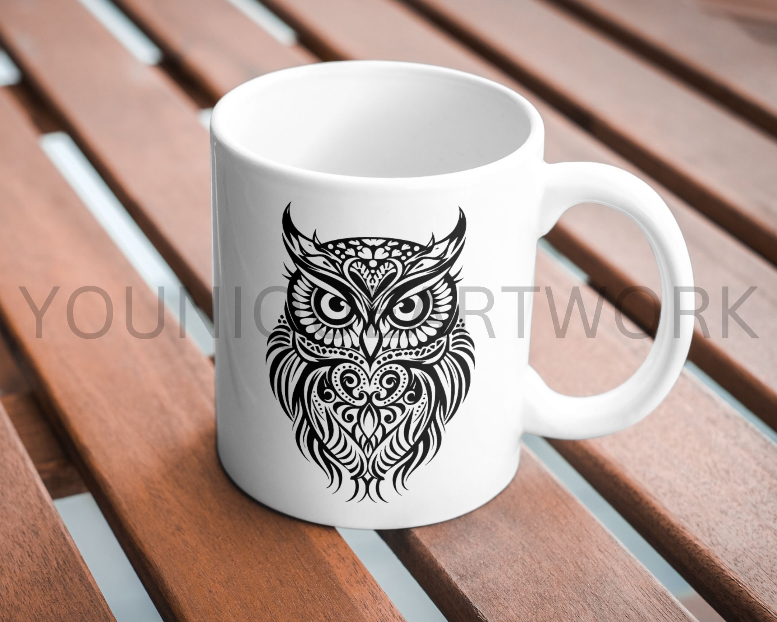 Owl SVG Bundle PNG Owl Clipart Hand Drawn Owls Vector - Etsy