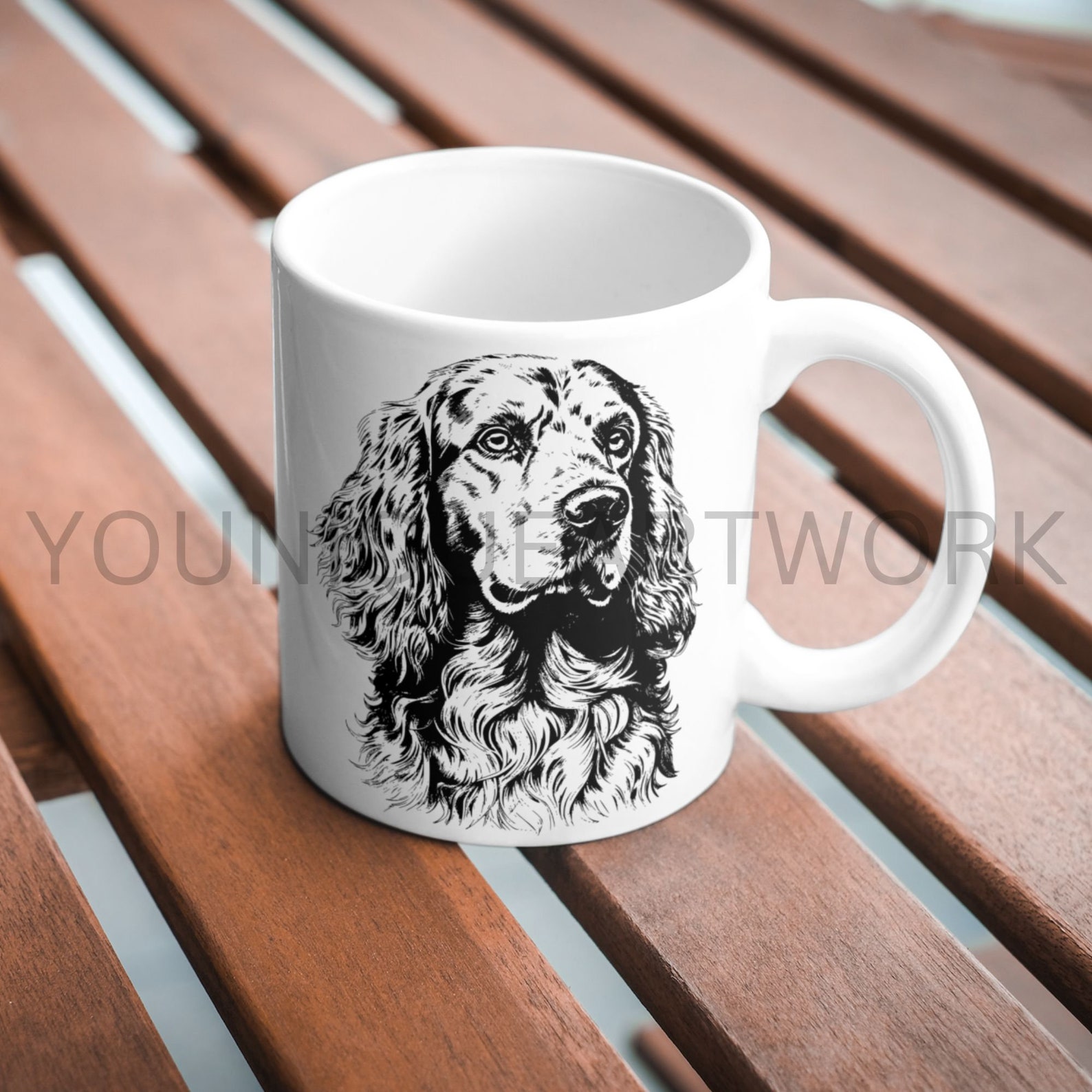 English Setter SVG Bundle PNG Cute Dogs Clipart Hand Drawn - Etsy