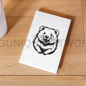 Quokka SVG Bundle, PNG, Cute Animal Clipart, Hand Drawn Australian ...