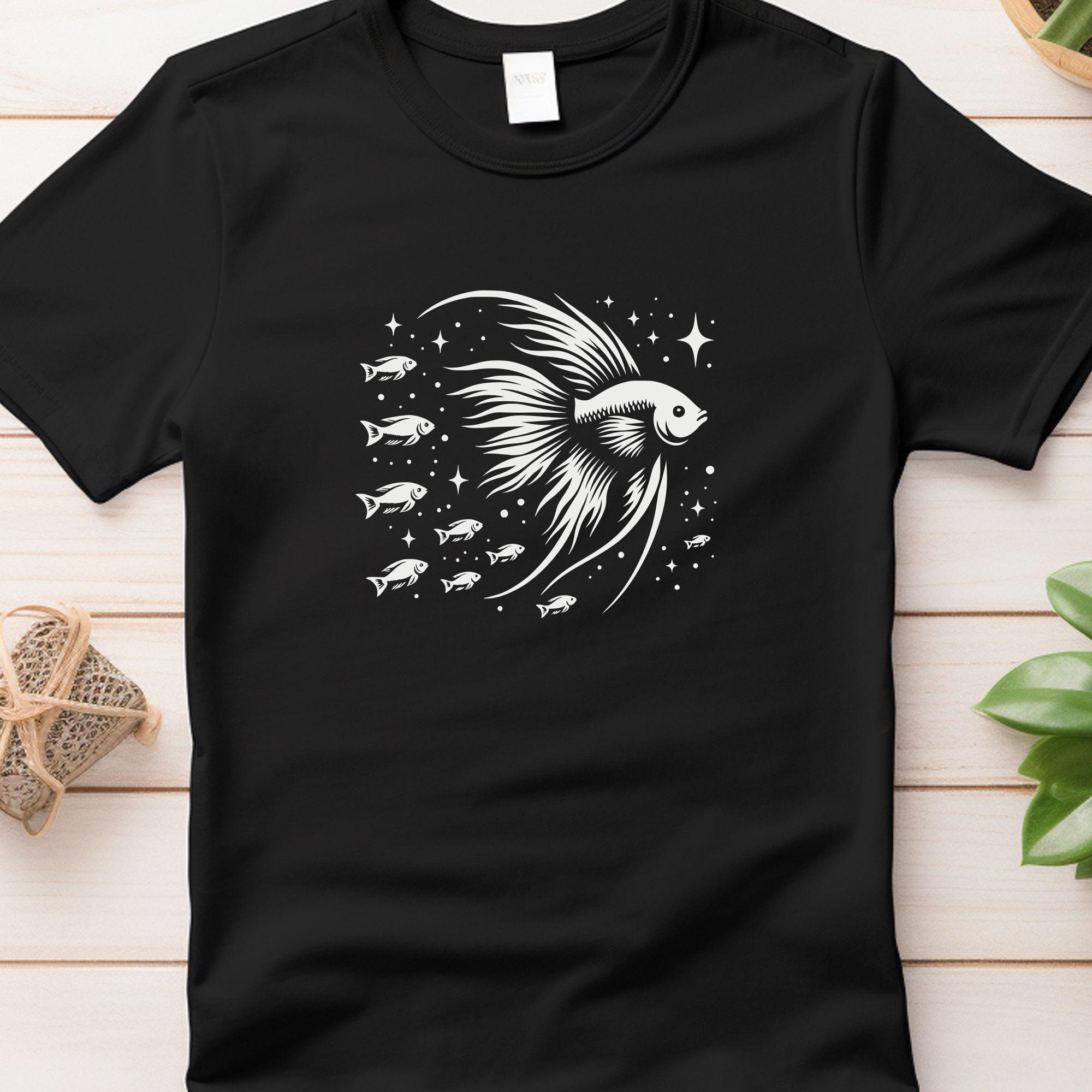 Angelfish SVG Bundle, Angel Fish Clipart, Hand Drawn Angelfish Theme ...